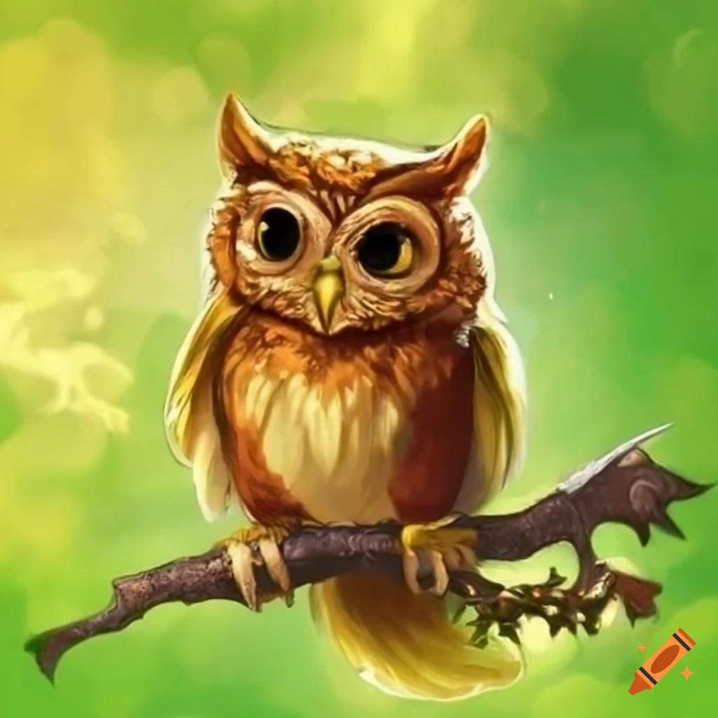 Owl avatar on Craiyon