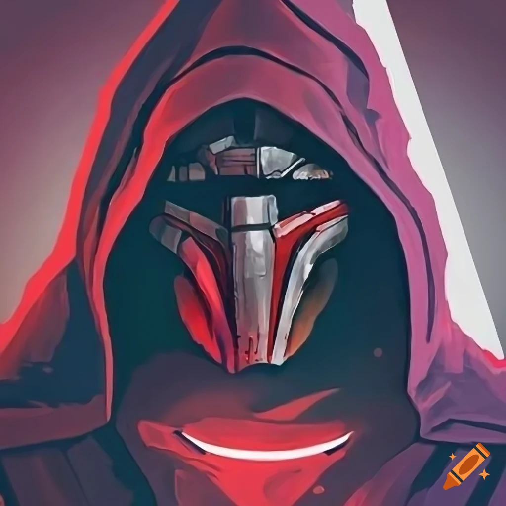 Profile picture inspired by darth revan from star wars on Craiyon
