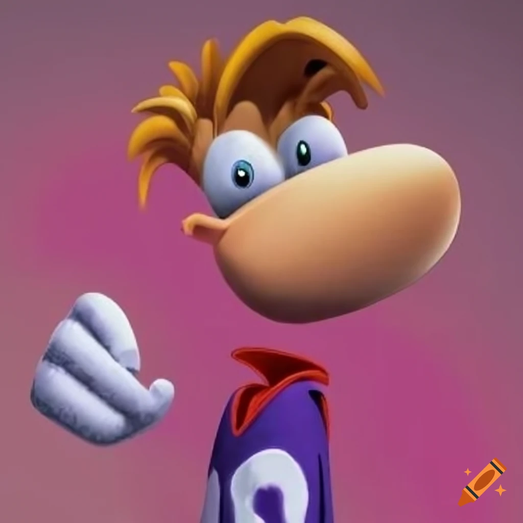Rayman from the 1990s