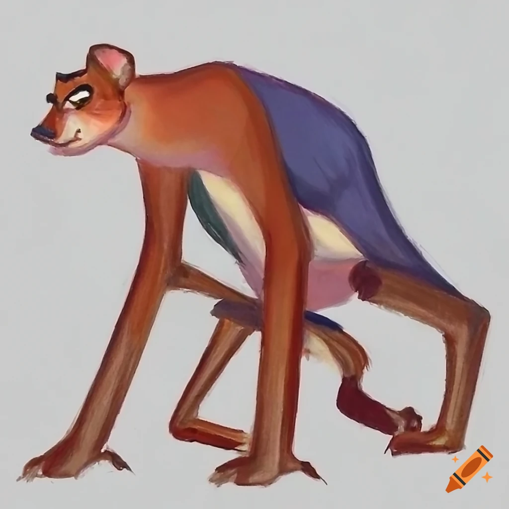 Student drawing their own character on Craiyon