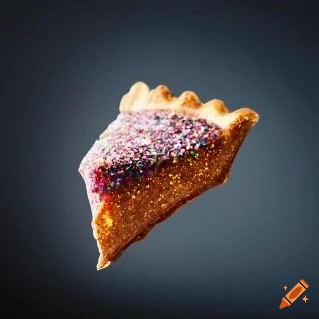 Glitter pie on Craiyon