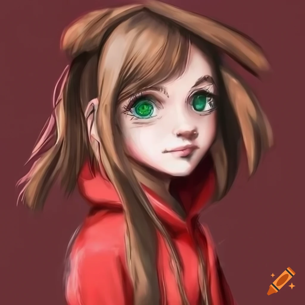 Realistic drawing of may from pokemon on Craiyon