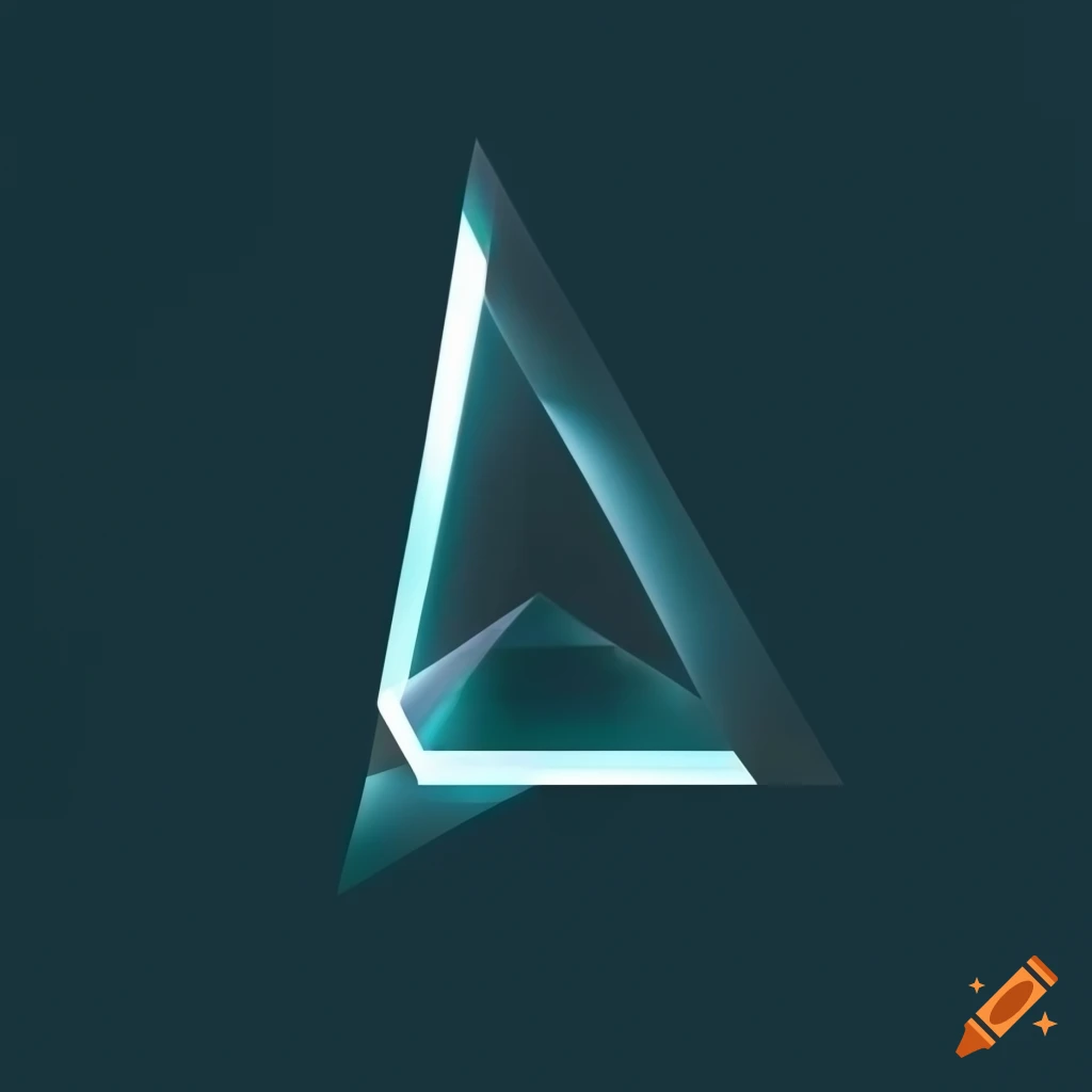 Triangular logo for delta functional center