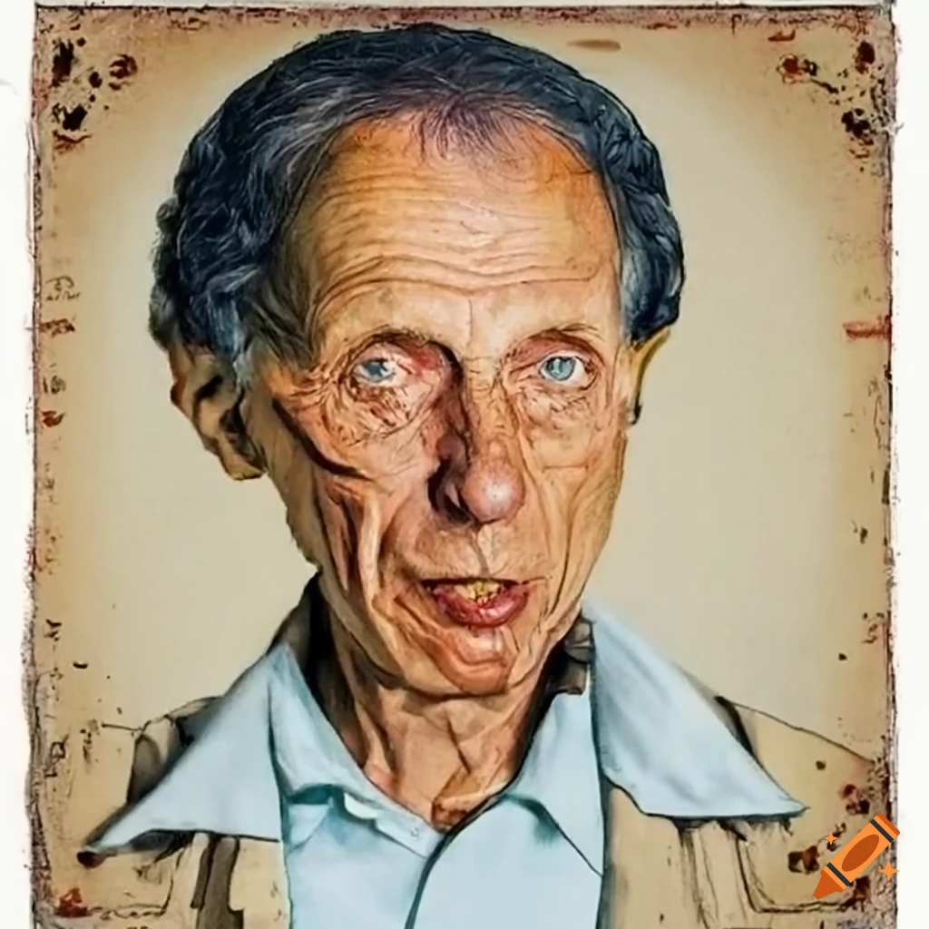 Graphic novel portrayal of the batman villain 'mole' on Craiyon