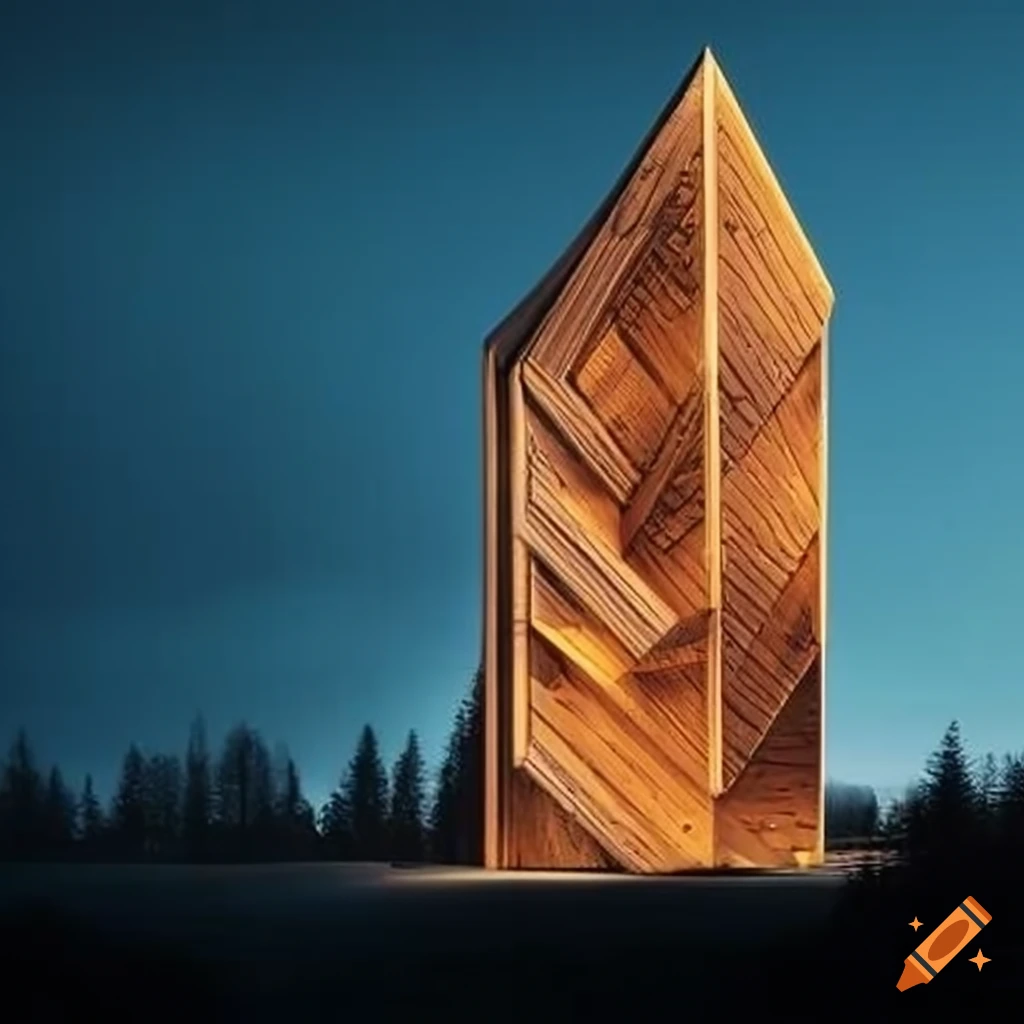 Unique nordic architecture with extraordinary shape and size on Craiyon