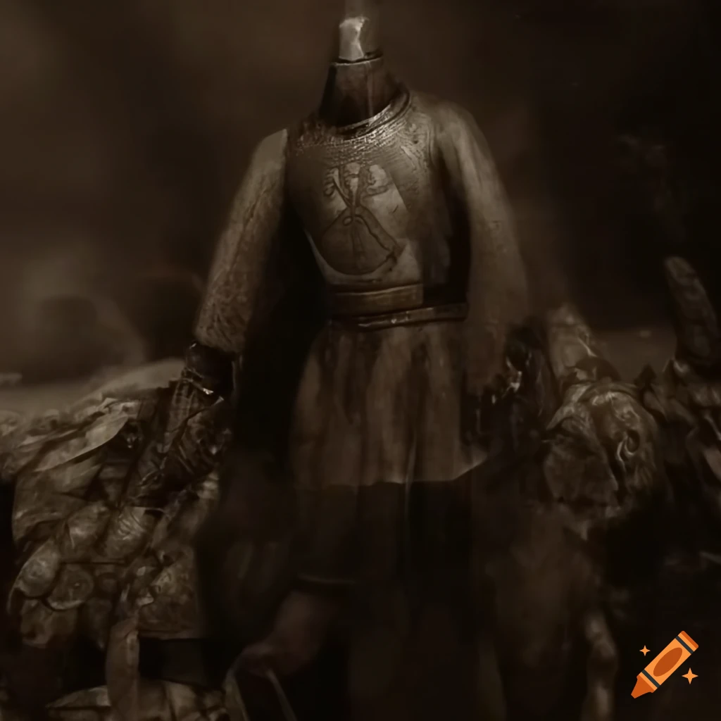 Octopus knight on Craiyon