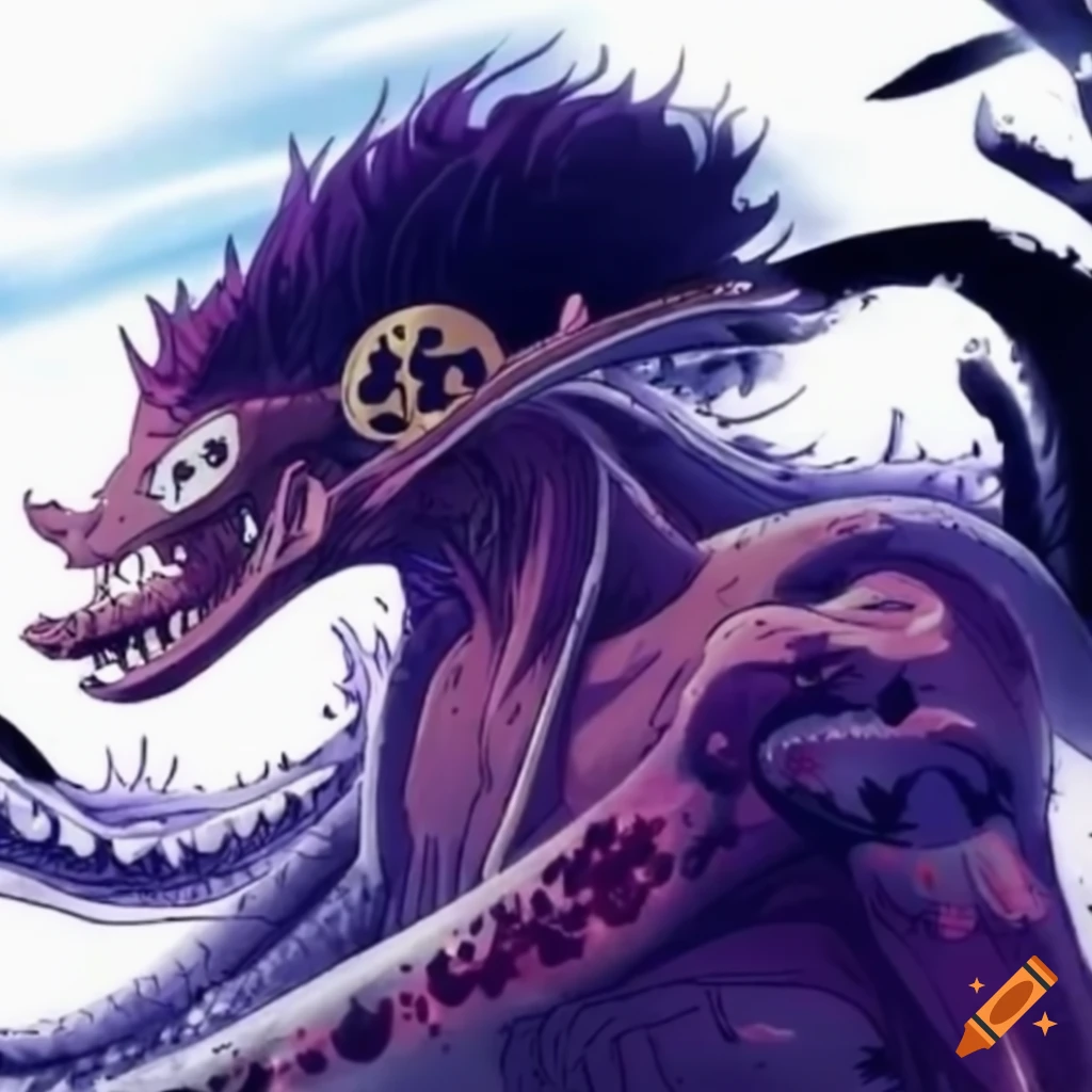 Character from one piece resembling a barracuda on Craiyon