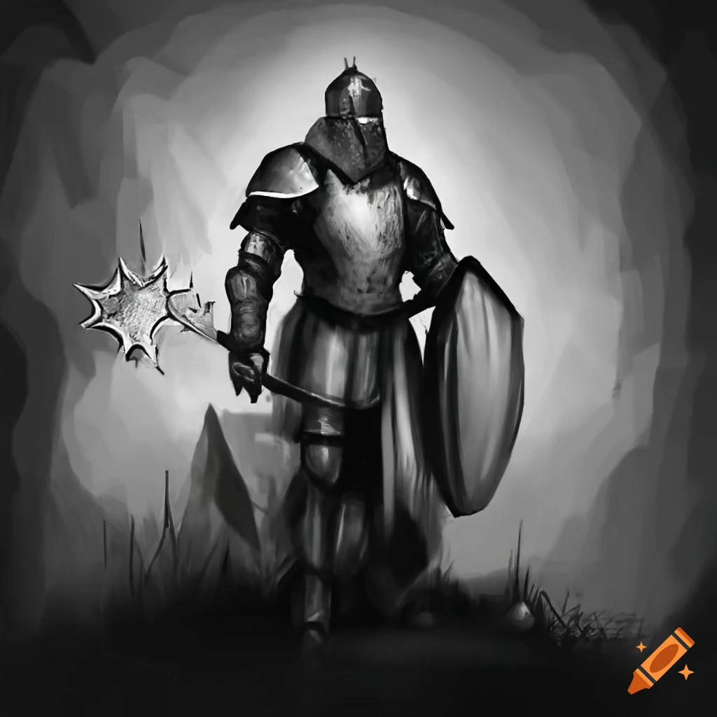 Paladin class shines on Craiyon