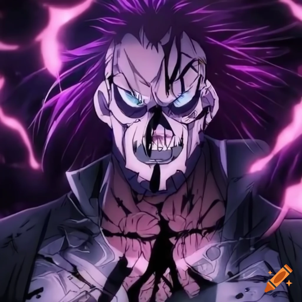 Anime villain in final form on Craiyon