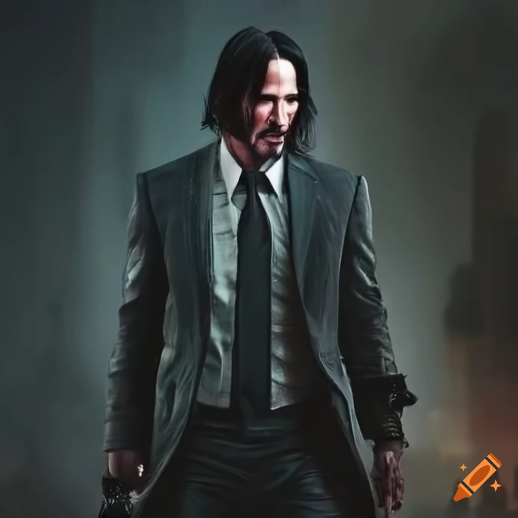 Neo from matrix holding a spoon as a weapon on Craiyon