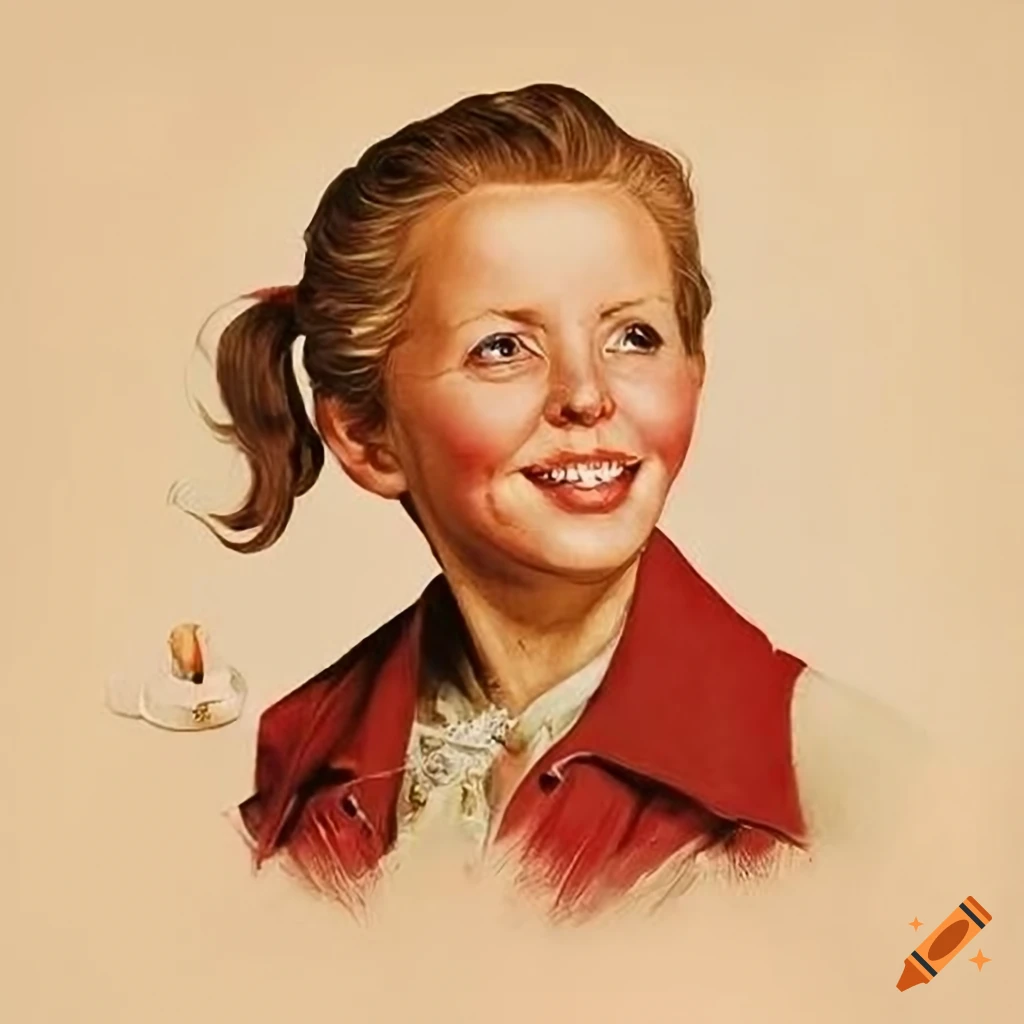 Propaganda poster for chocolate bars by norman rockwell on Craiyon