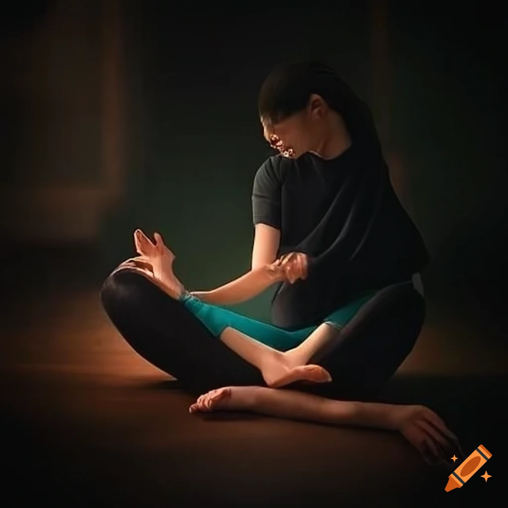 Conceptual image representing no relaxation on Craiyon