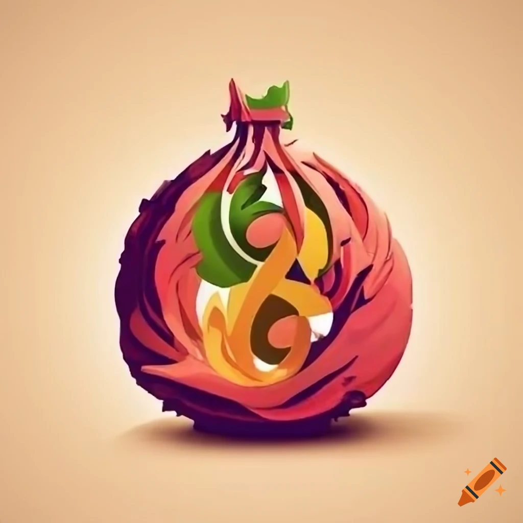 Logo for a healthy crunch brand on Craiyon