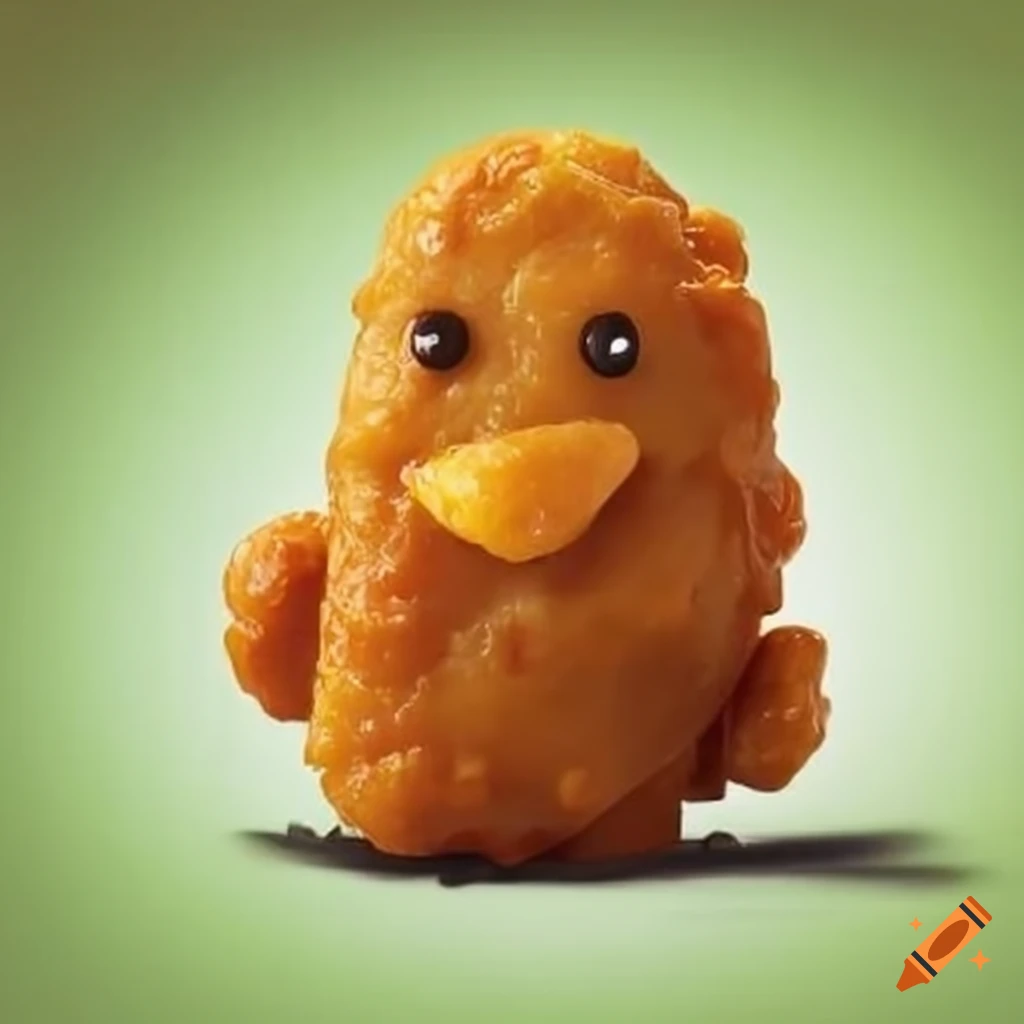Chicken run: dawn of the nugget with a postmodern twist on Craiyon