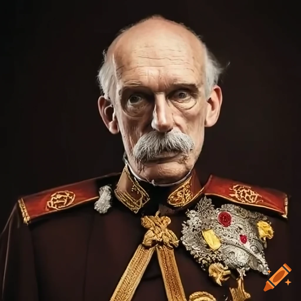 Satirical image of Janusz Korwin-Mikke on Craiyon