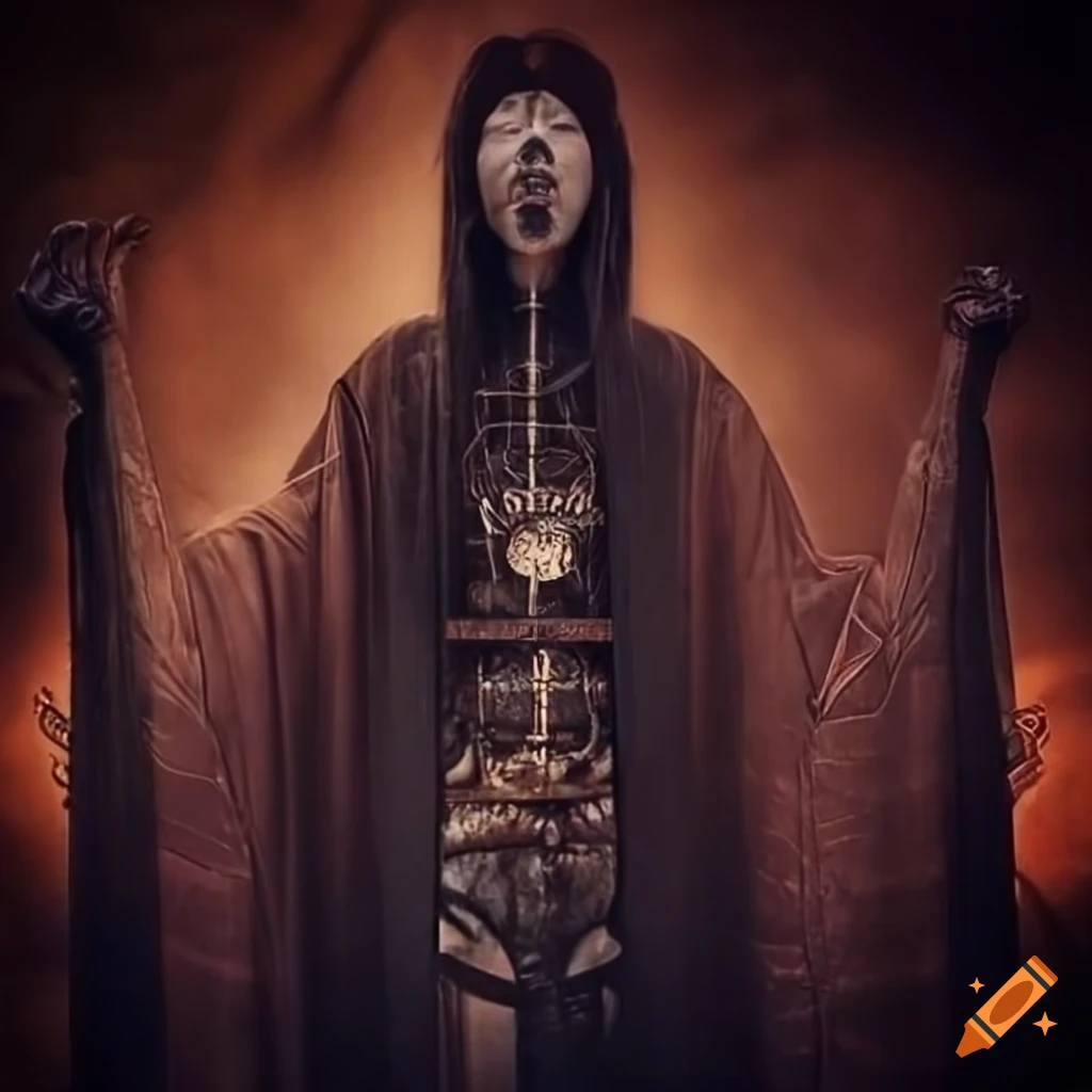 Digital artwork of a ciphergeist