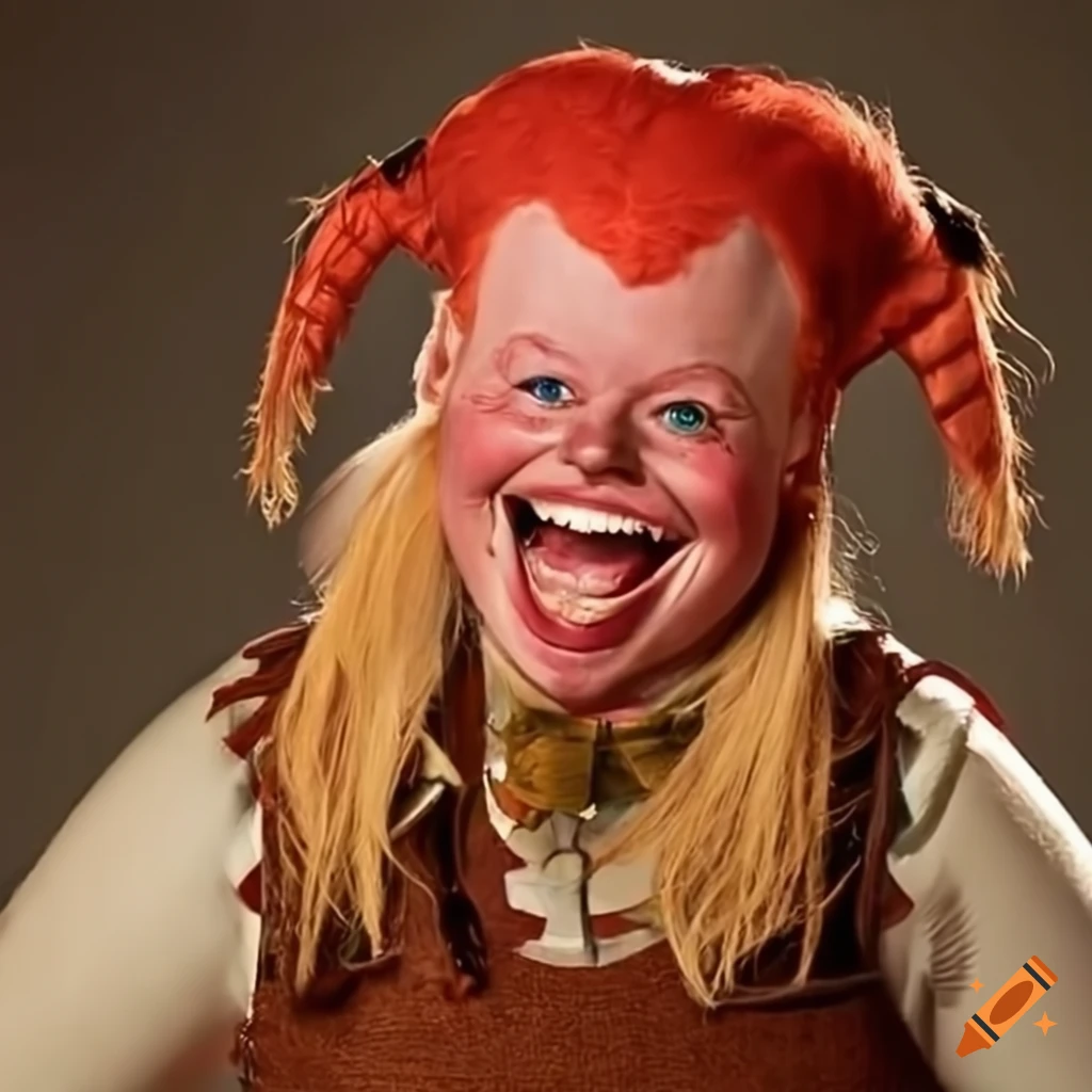 Alexander bard dressed as pippi longstocking