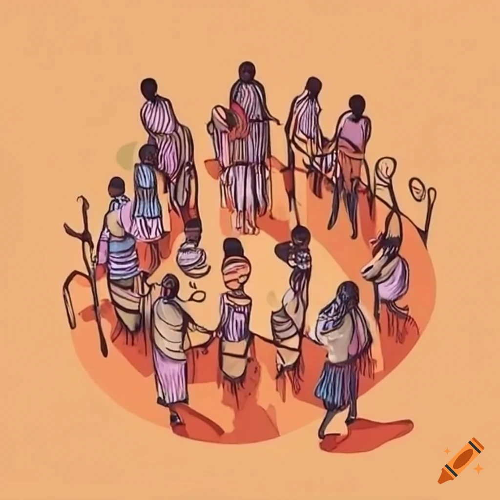 Traditional craftsmanship of Katutubo people on Craiyon