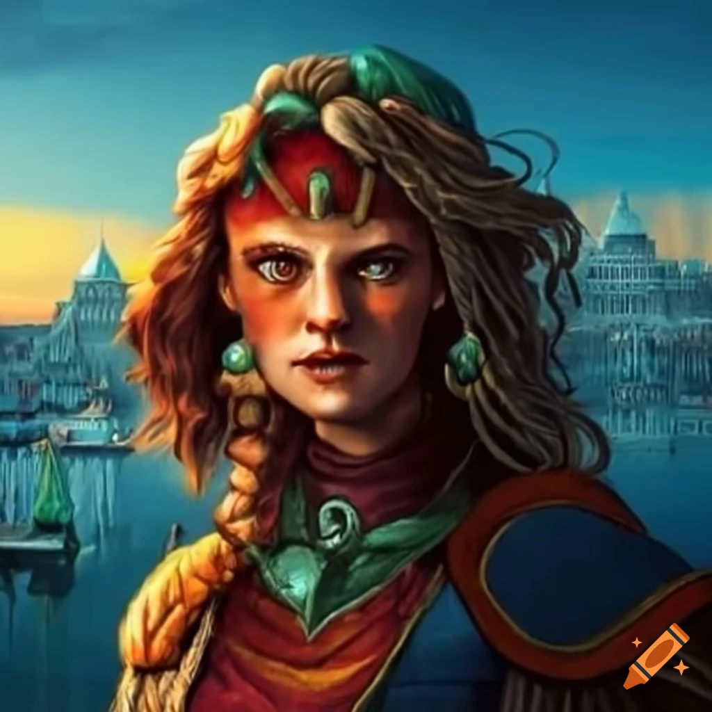 Fantasy illustration of victoria, british columbia on Craiyon