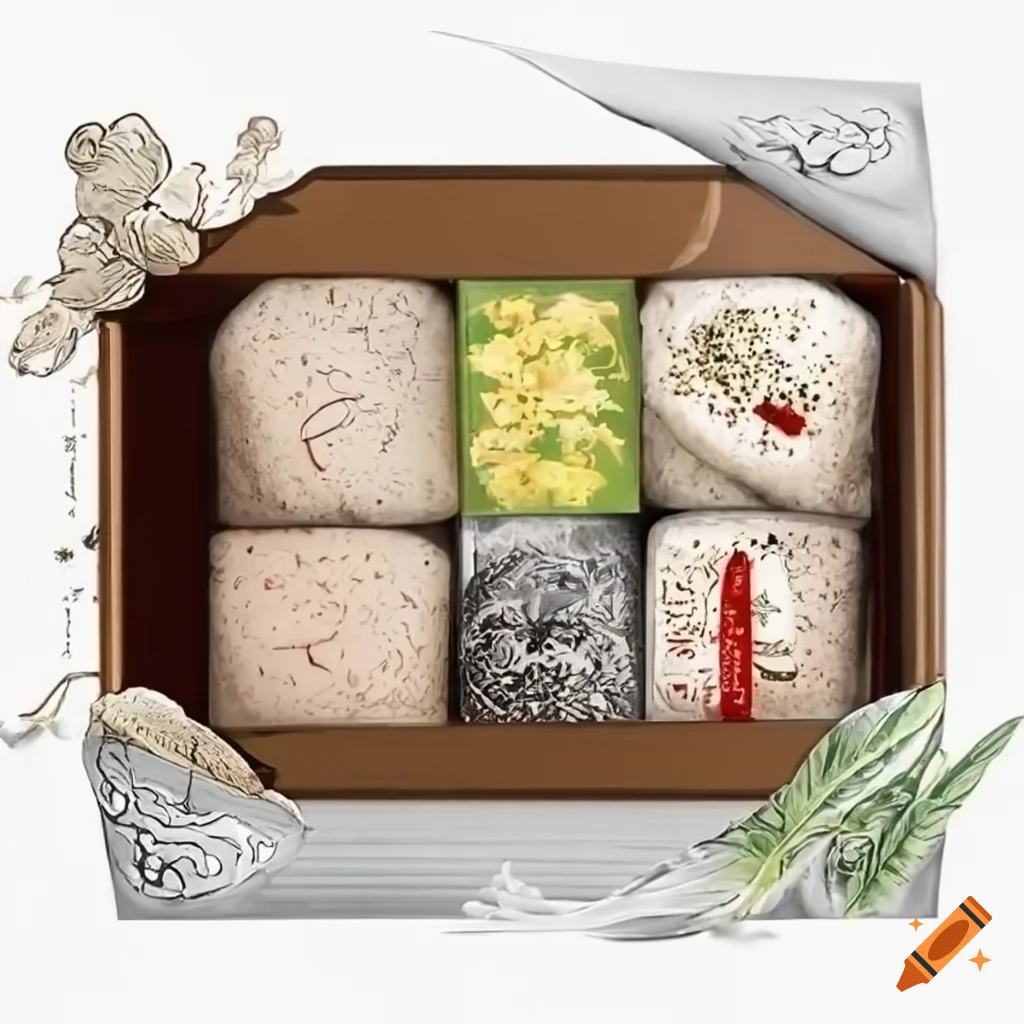 Chinese New Year rice cakes with matcha, ginger, and Gold Leaf Coconut ...