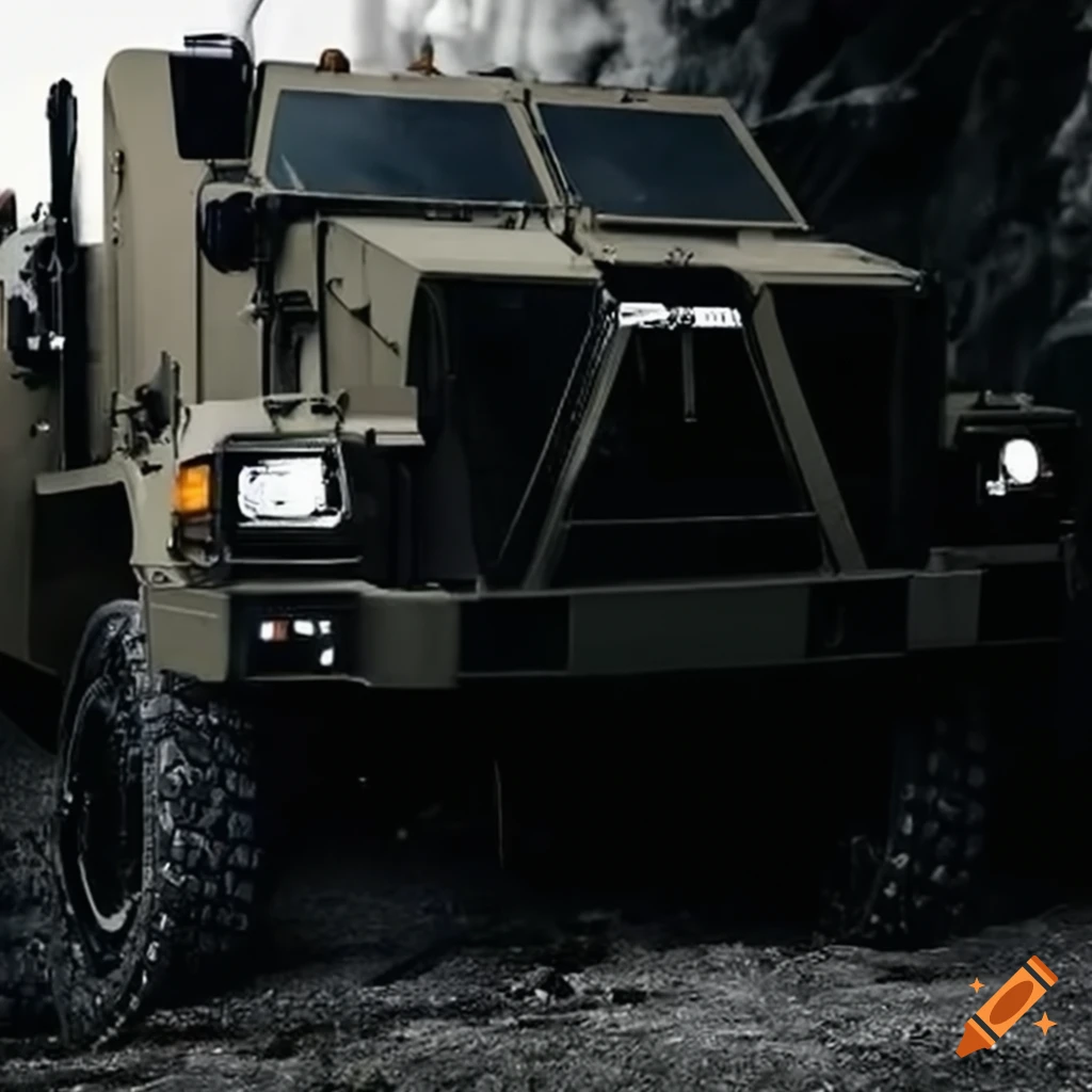 High-speed tactical operations truck for anti-terrorism on Craiyon