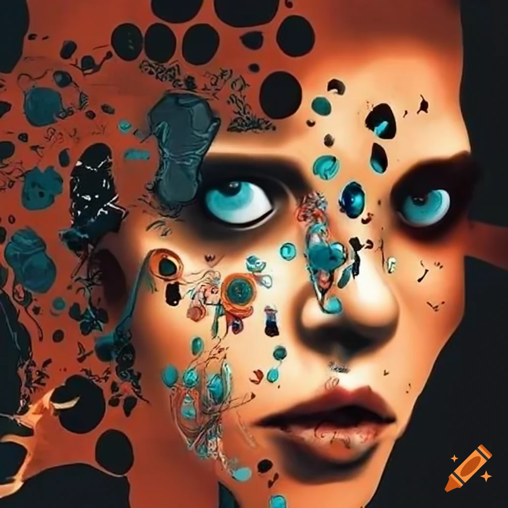 Illustration representing borderline personality disorder on Craiyon