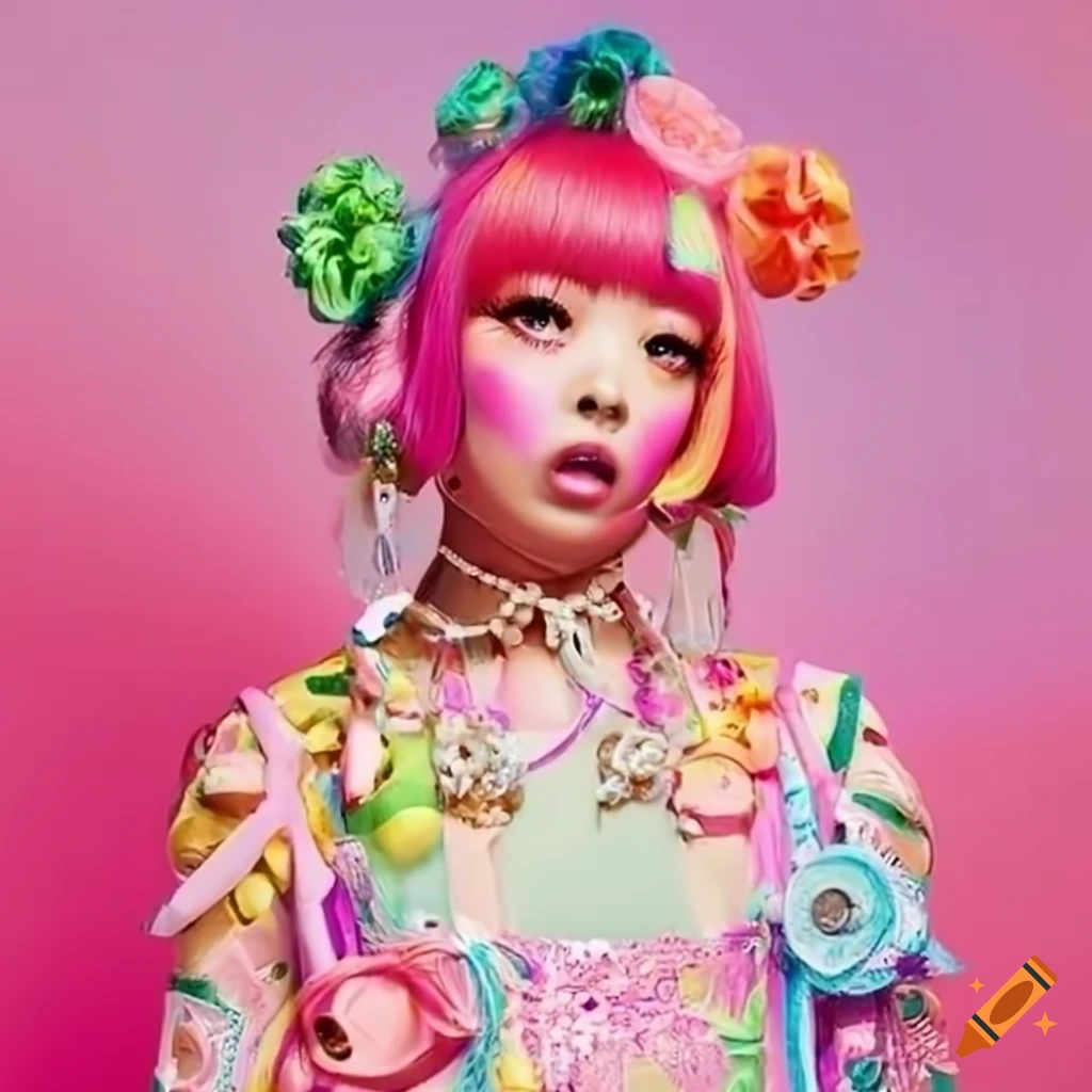 Kyary Pamyu Pamyu In Decora Fashion On Craiyon
