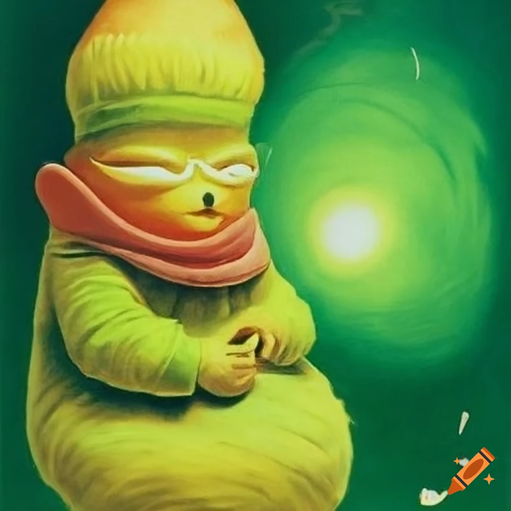 Artwork of batman villain 'glow worm' by norman rockwell on Craiyon