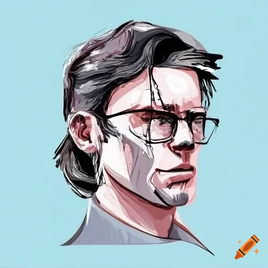 Graphic representation of ai technology assisting humans