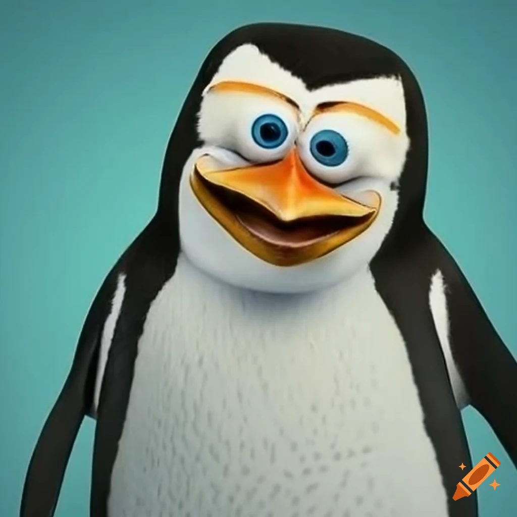 Image of strange penguins from madagascar