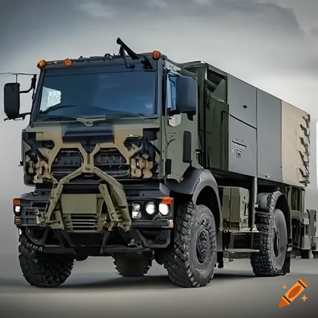 High-speed tactical operations truck for anti-terrorism