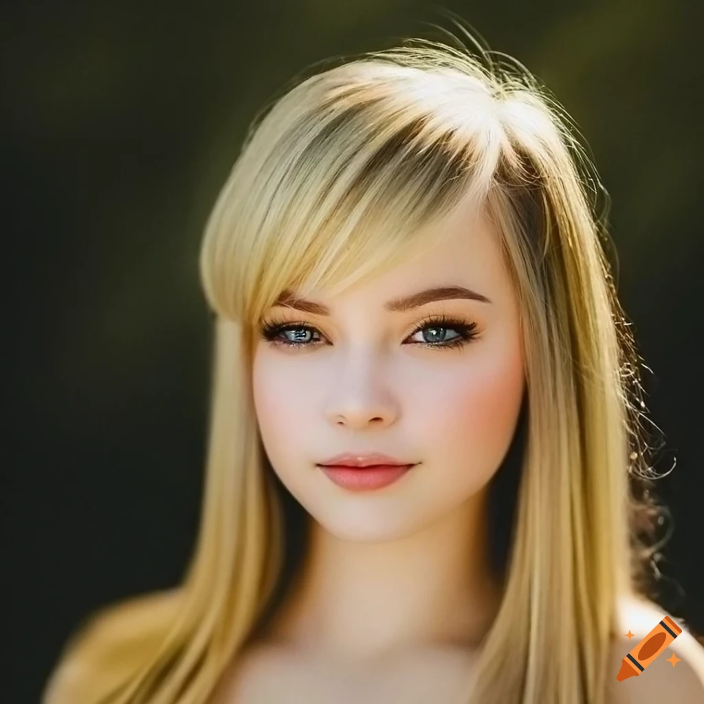 Portrait of mabel pines in ultra-high resolution and sharp focus on Craiyon