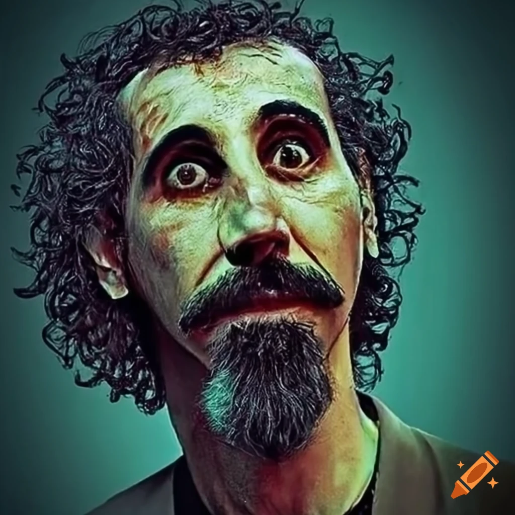Portrait of serj tankian
