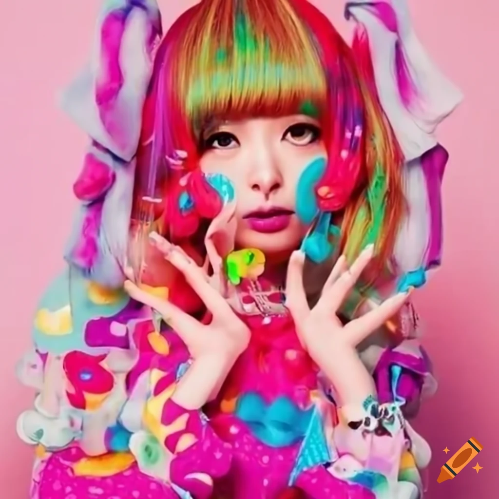 Kyary Pamyu Pamyu In Decora Fashion On Craiyon