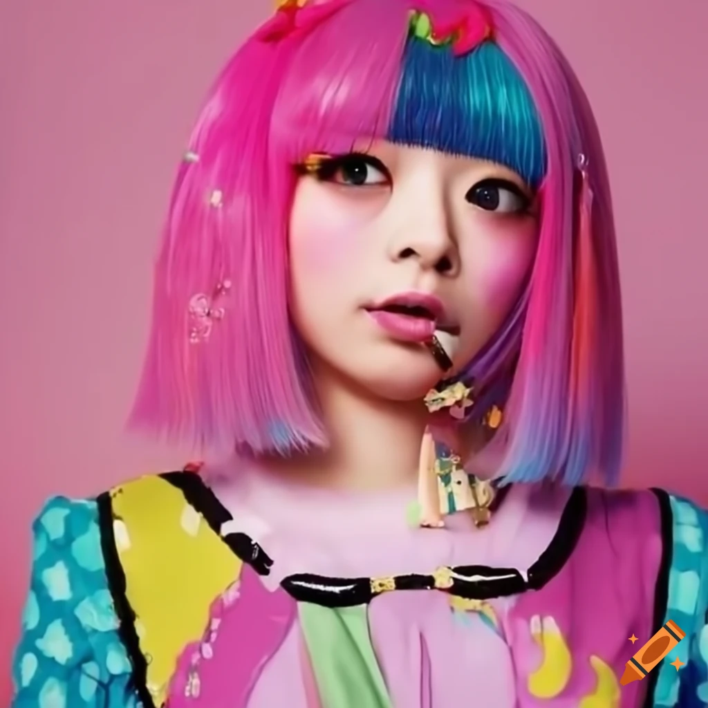 Kyary Pamyu Pamyu In Decora Fashion On Craiyon