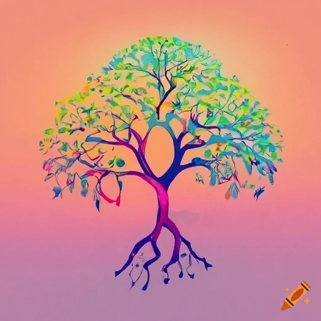 Symbolic Representation Of The Tree Of Life On Craiyon