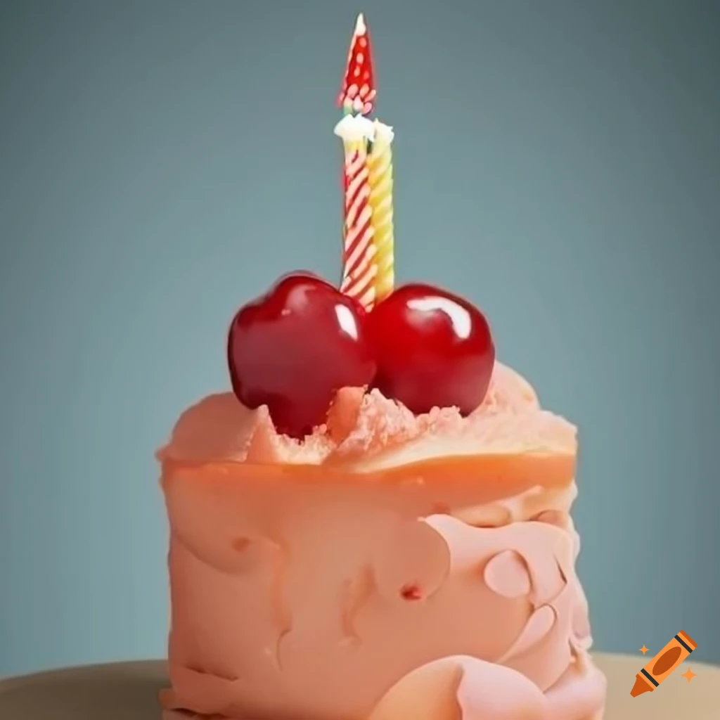 Birthday Cake images created on Craiyon