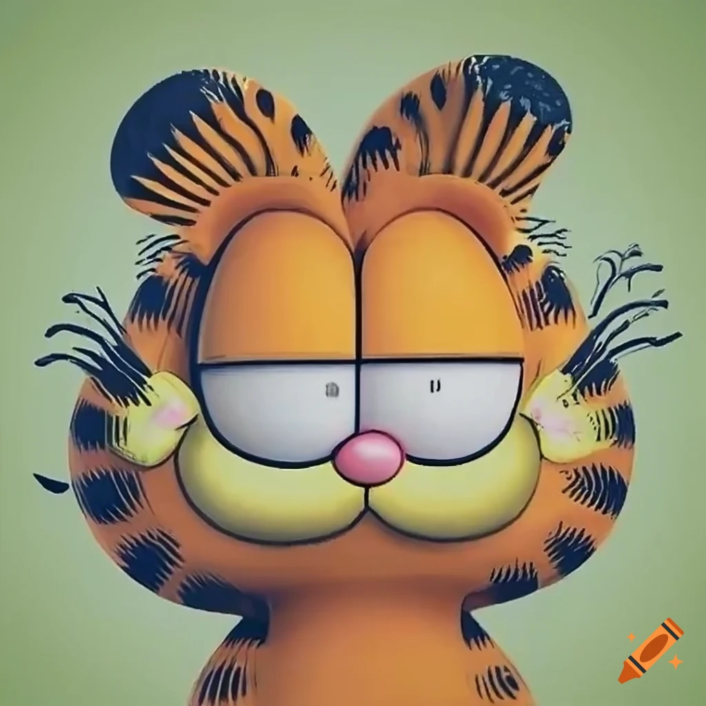 Garfield character art by stanley artgerm lau on Craiyon
