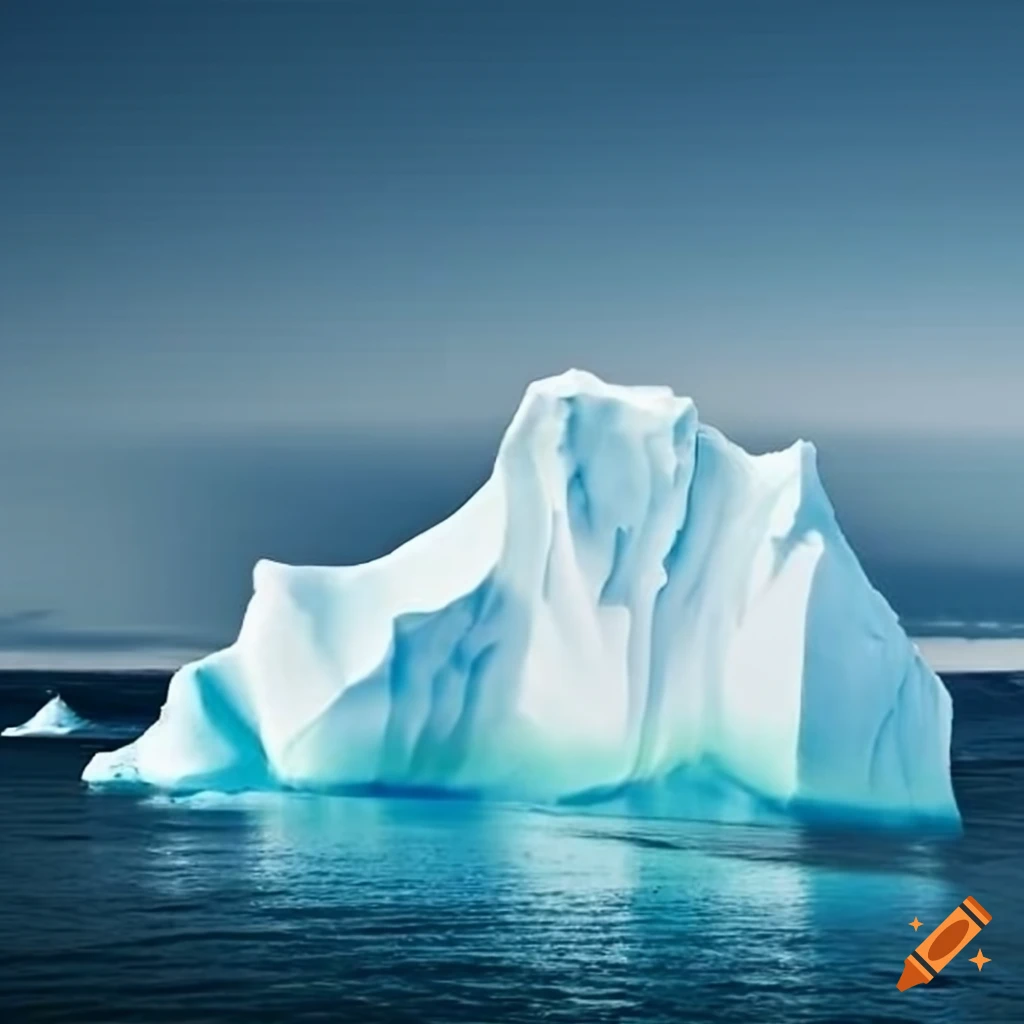 Iceberg in the ocean