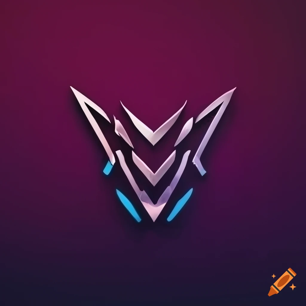 Minimalist gaming logo on Craiyon