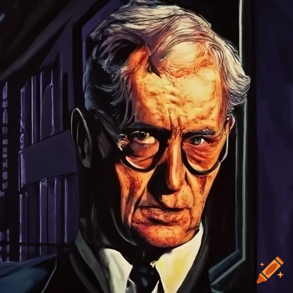 Detailed noir graphic novel cover by Norman Rockwell on Craiyon