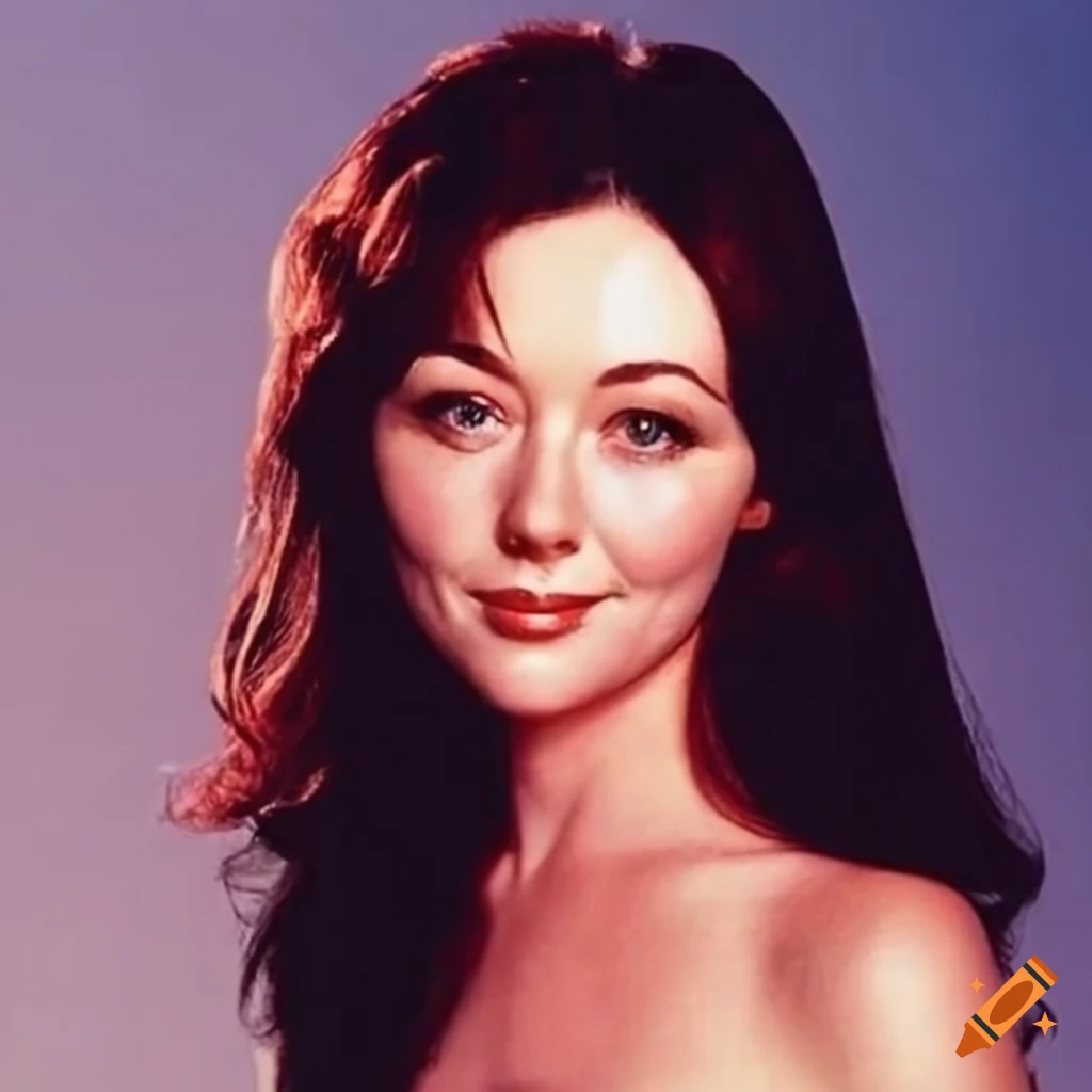 Shannon doherty in beverly hills 90210 on Craiyon