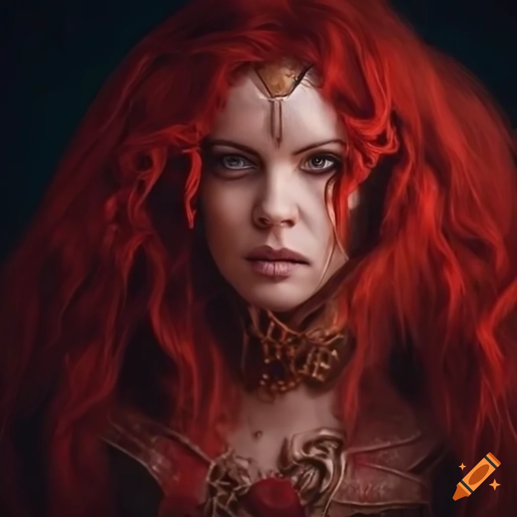 Hyperrealistic Art Of A Fierce Warrior Woman On Craiyon