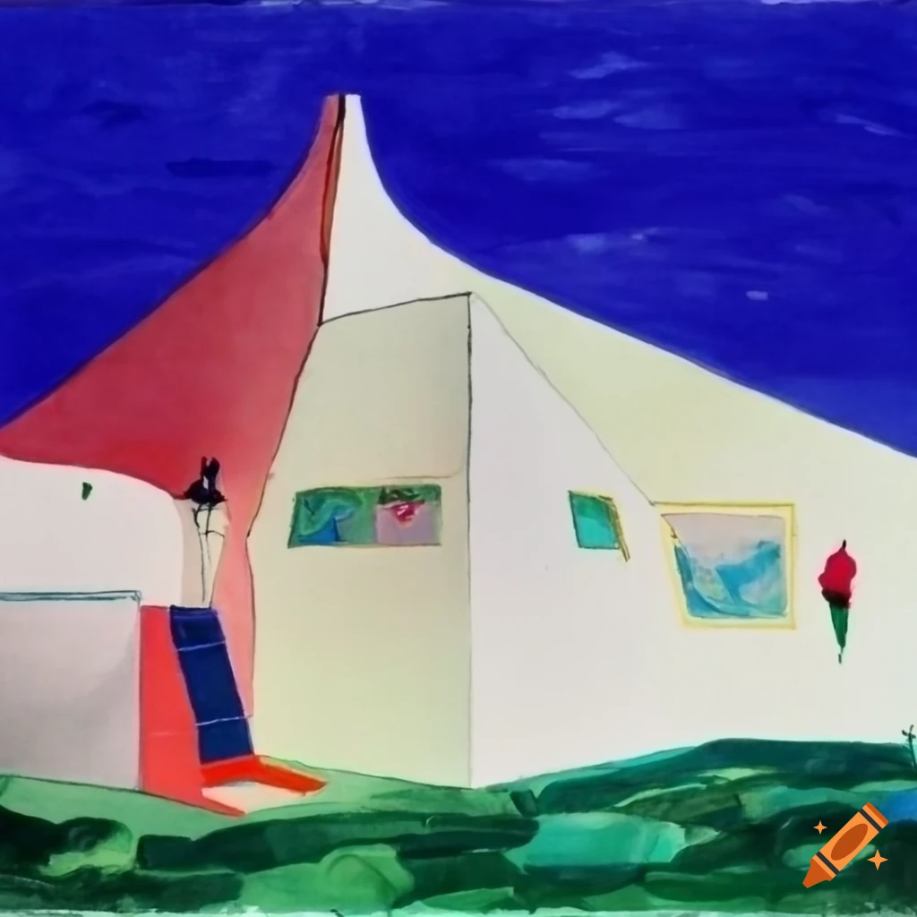 Sculpture of a unique spatial structure on Craiyon