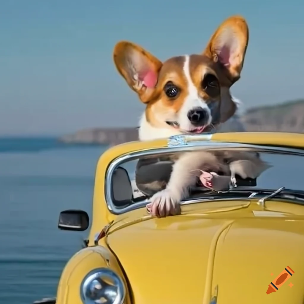 Driving Corgi