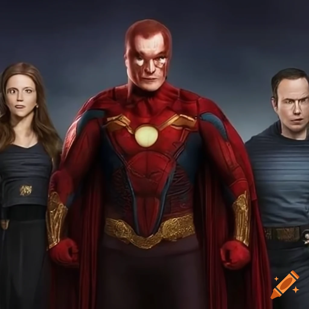 Image of samuel l. jackson in a superhero outfit on Craiyon