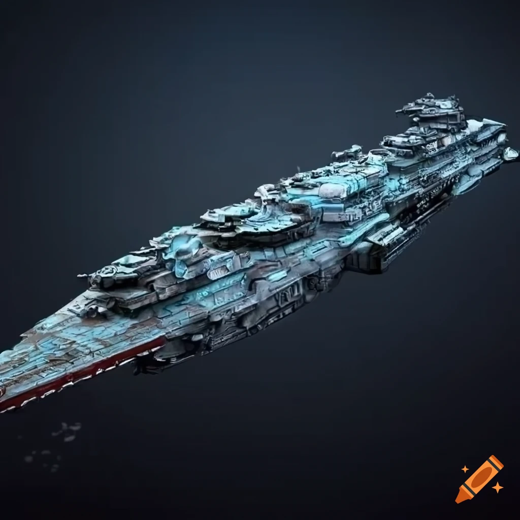 Ambition Class Cruiser from Warhammer 40000 on Craiyon