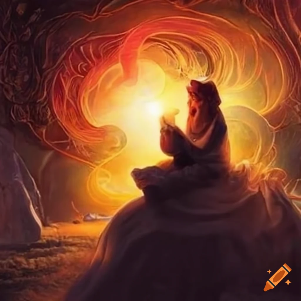 Sabio transmite paz on Craiyon