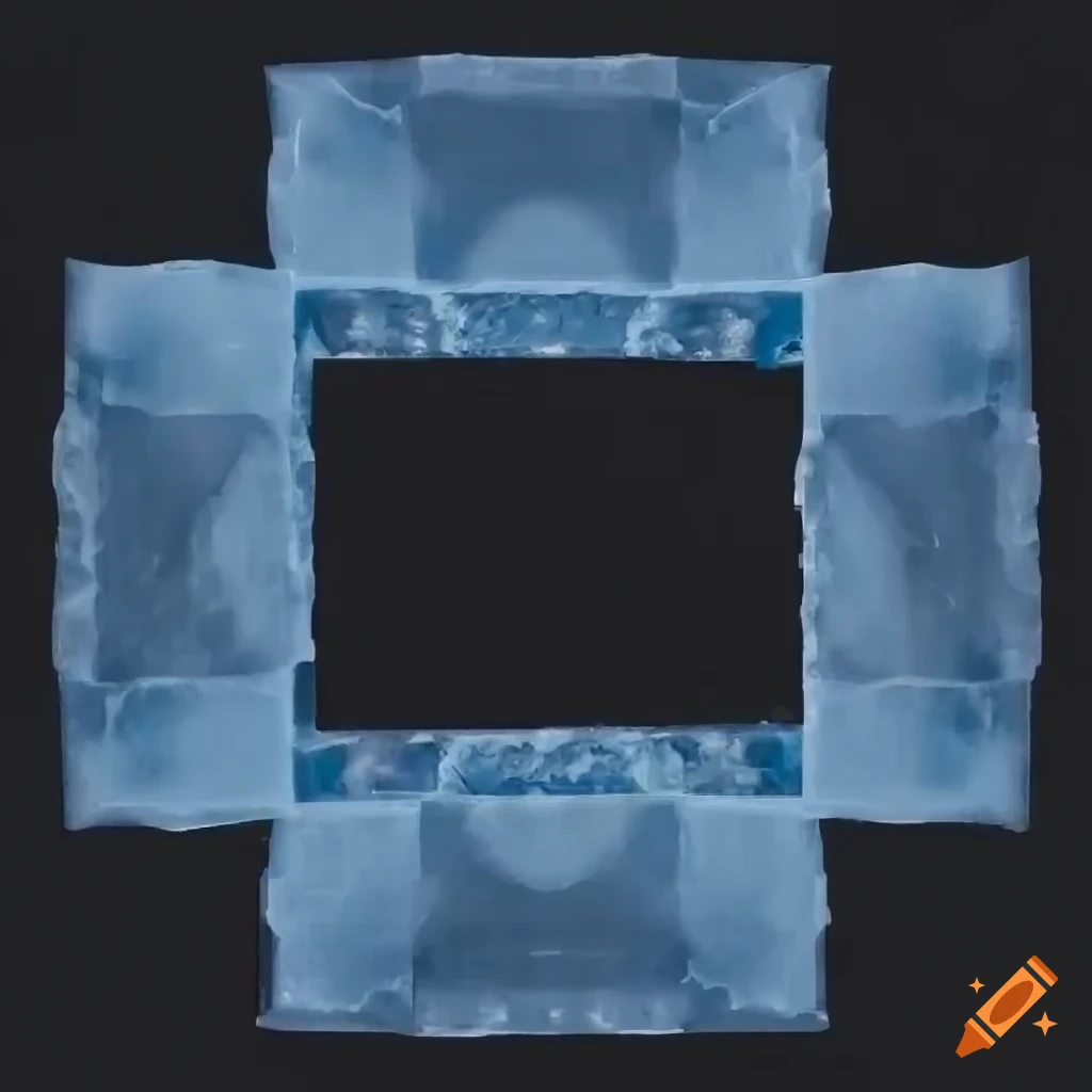 2d ice block wall in a video game