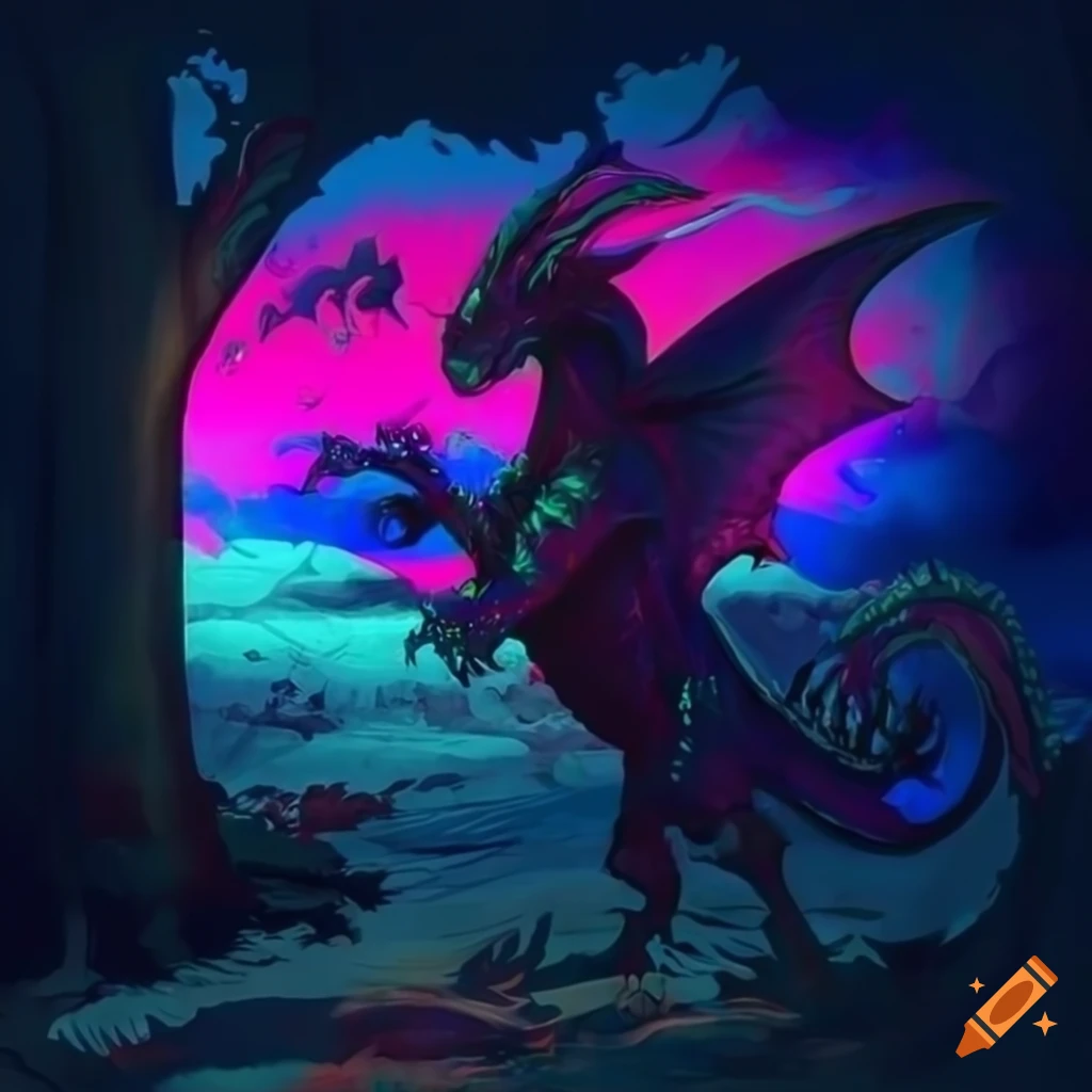 Anime style dragon/bug pokémon on Craiyon